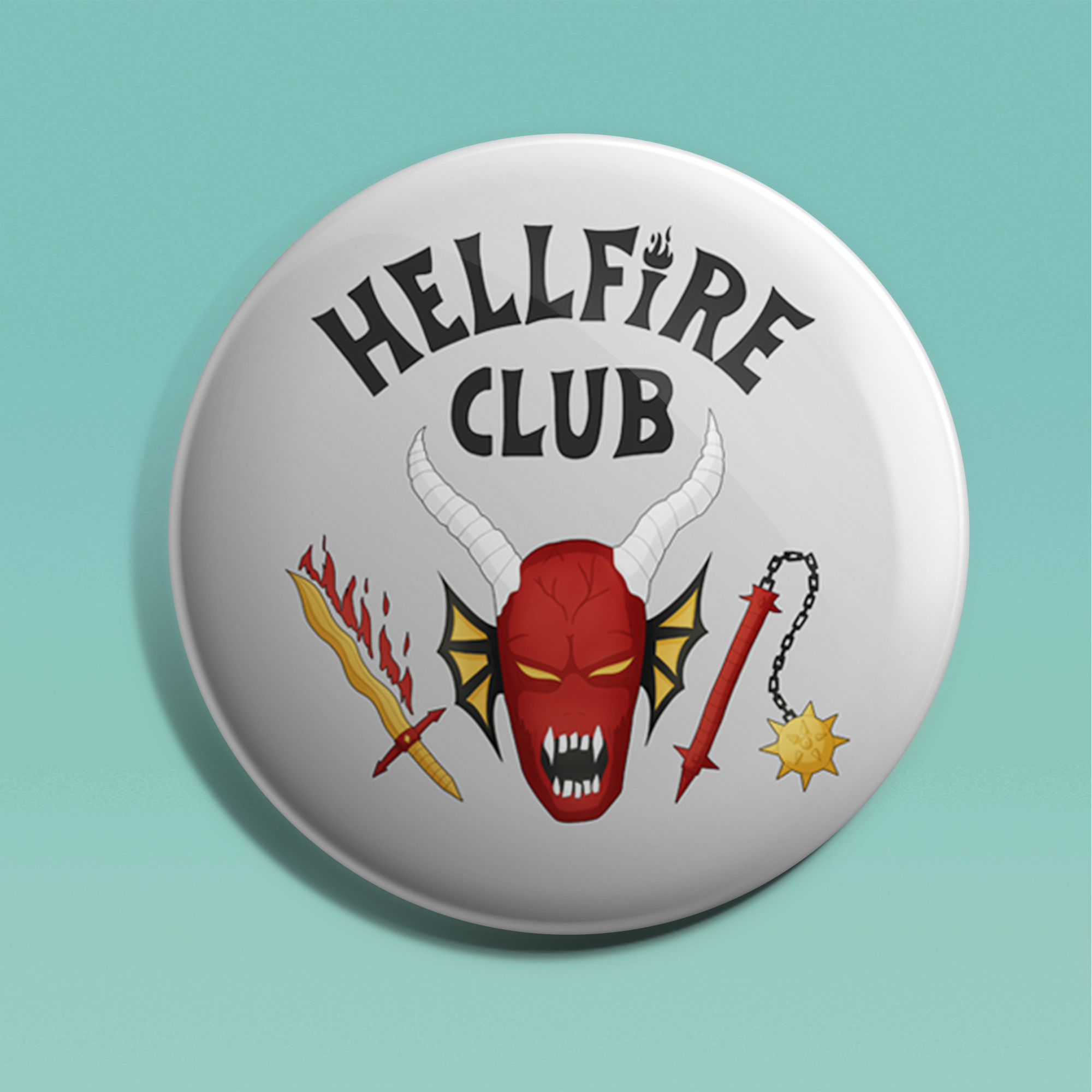 Hellfire Club Badge – Silva & Rain
